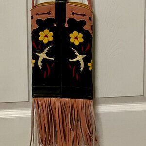 Old Gringo | Bags | Old Gringo Birds And Flowers Fringe Bagpurse | Poshmark